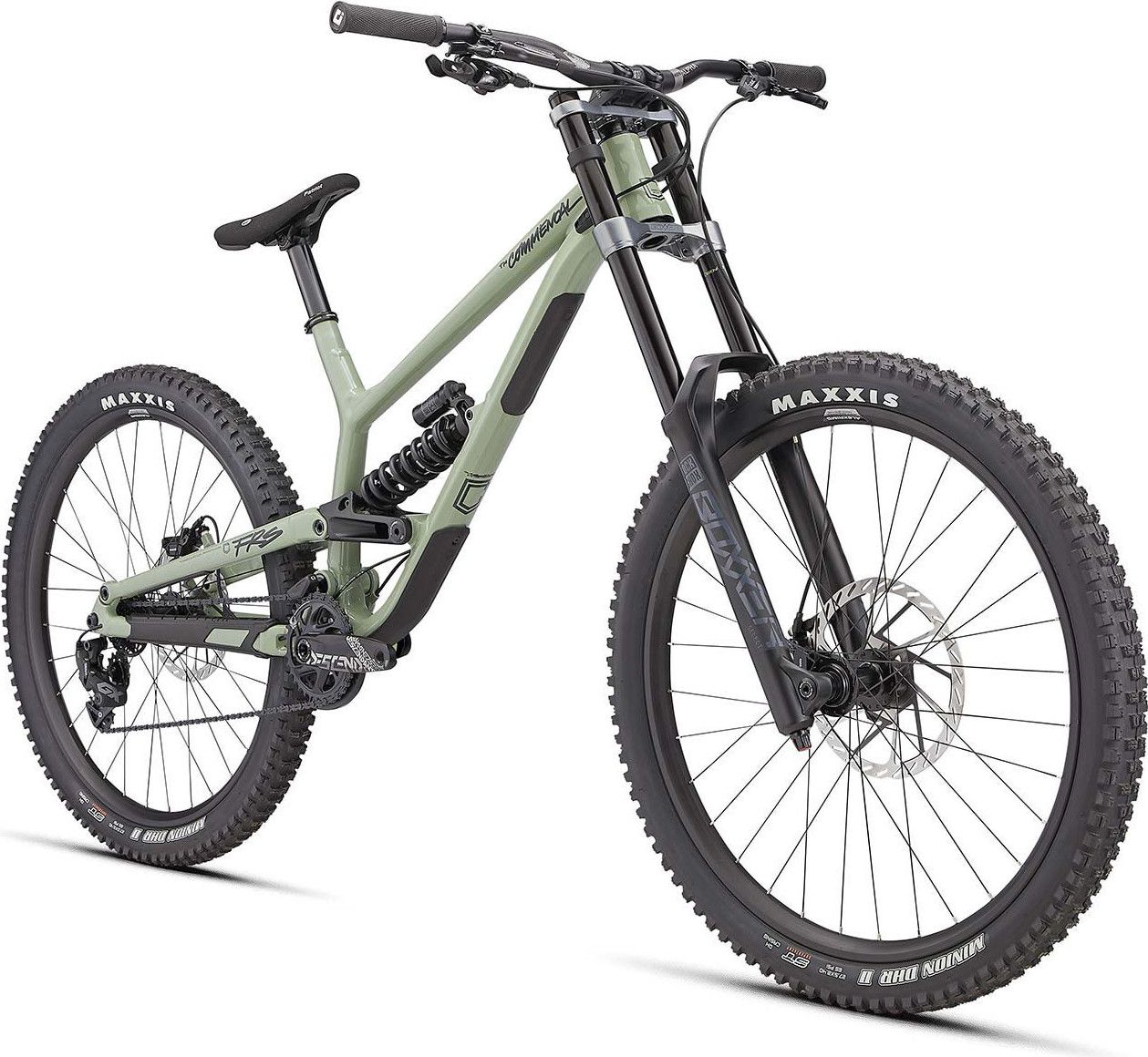 VTT Tout-Suspendu Commencal FRS Ride Sram GX DH 7V 27.5'' Vert Heritage ...