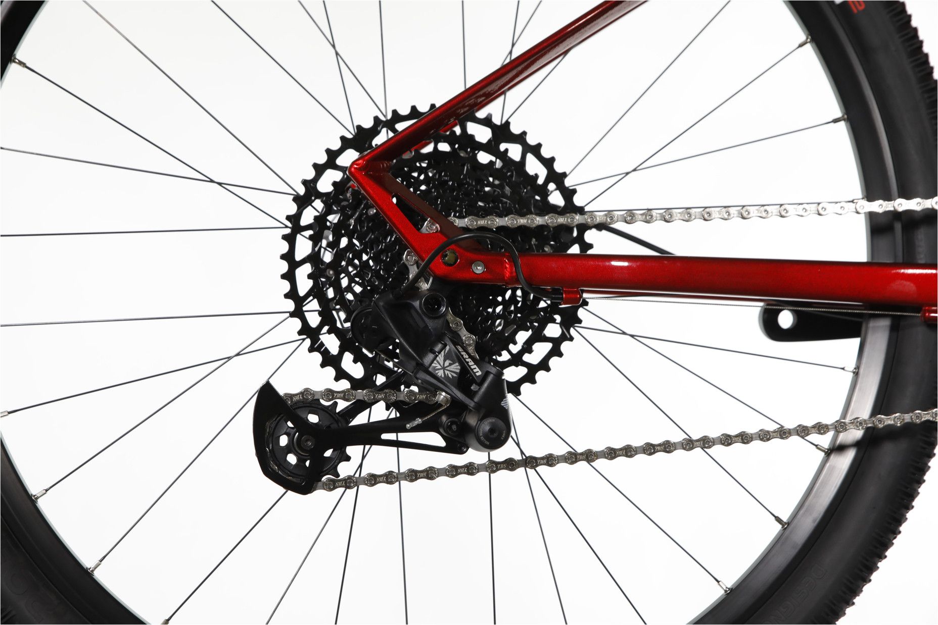 Vélo d'Exposition - VTT Semi-Rigide Sunn Exact S1 Sram NX 12V 29'' Rouge 2022 | Alltricks.fr