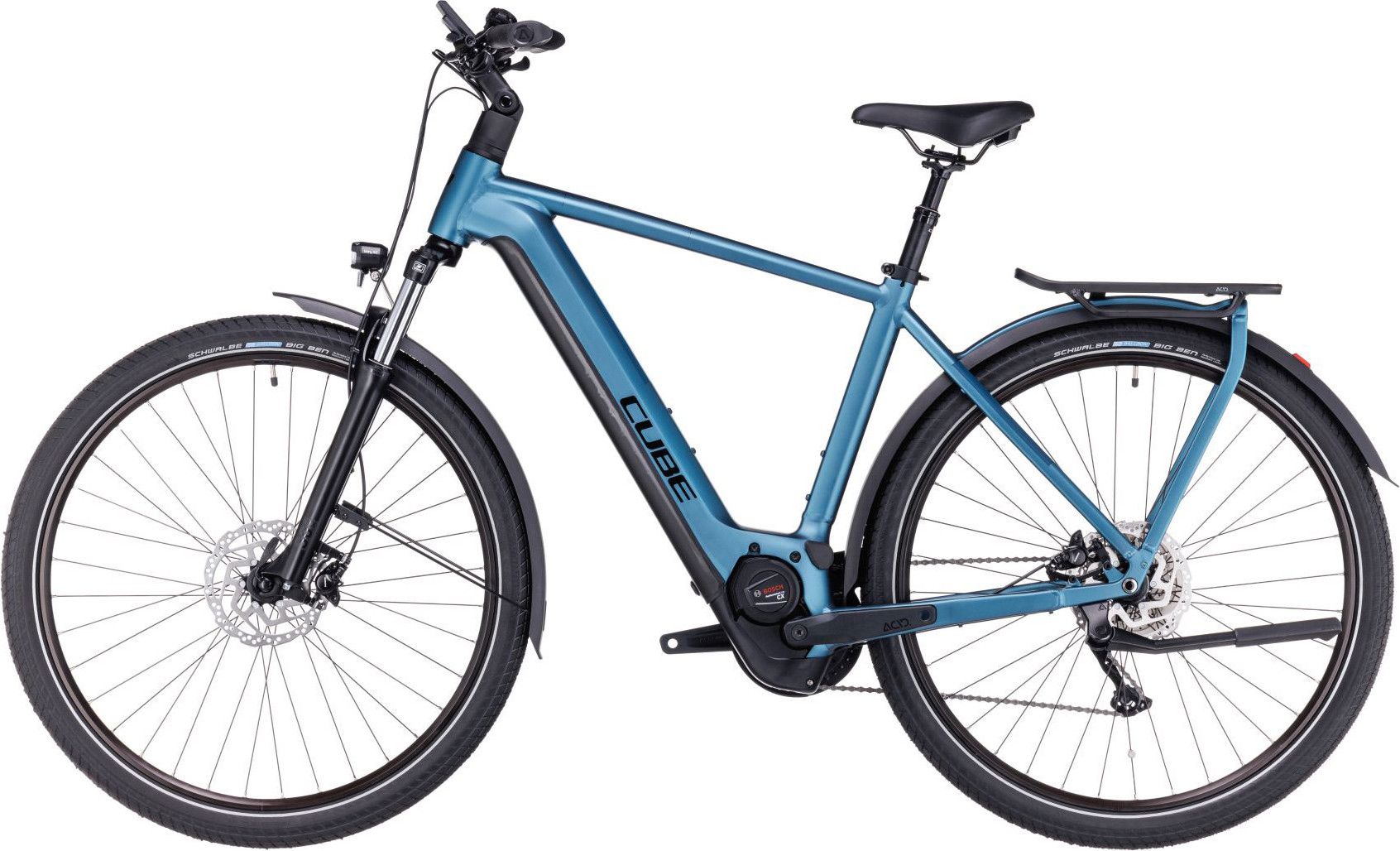 Cube Kathmandu Hybrid One 750 Elektrische Stadsfiets Shimano Deore 10S ...